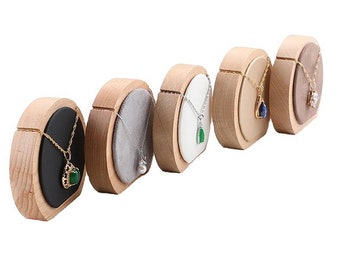 Round Wooden Display Stand - Etsy