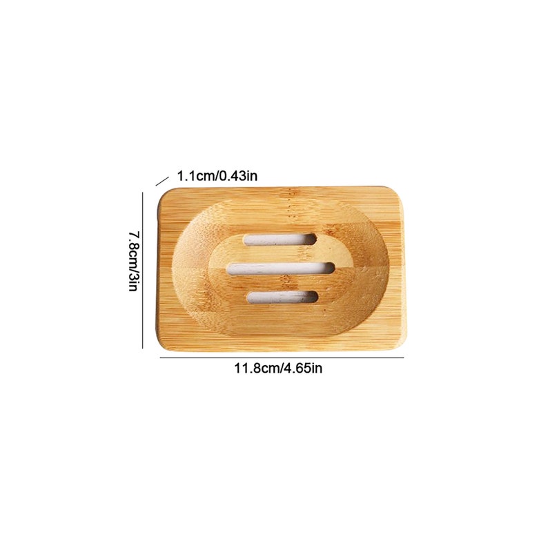Soap Box Natural Bamboo Dishes Bath Soap Holder Bamboo Case - Etsy