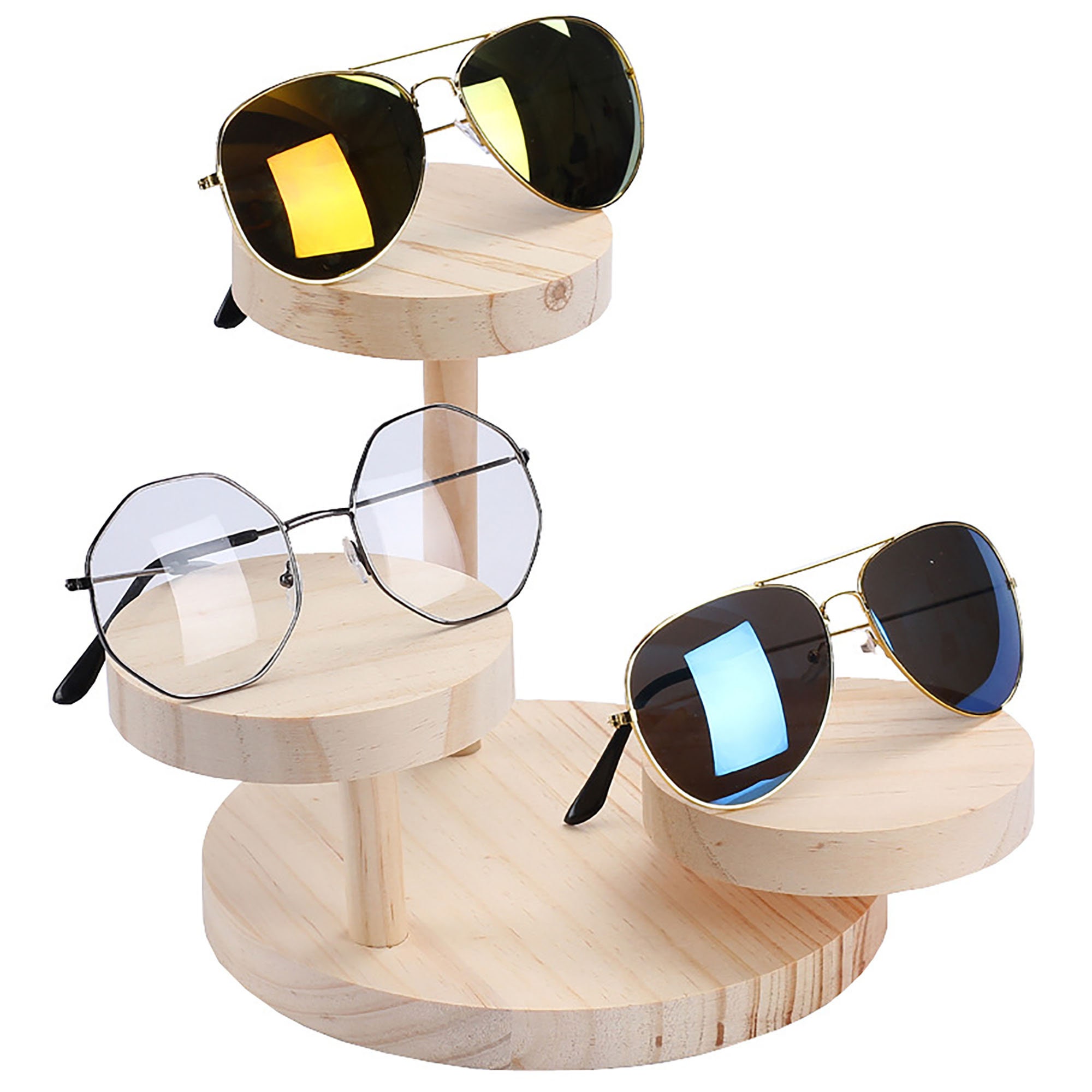 Sunglasses Display Rack Wooden Eyewear Display Stand Bamboo - Etsy