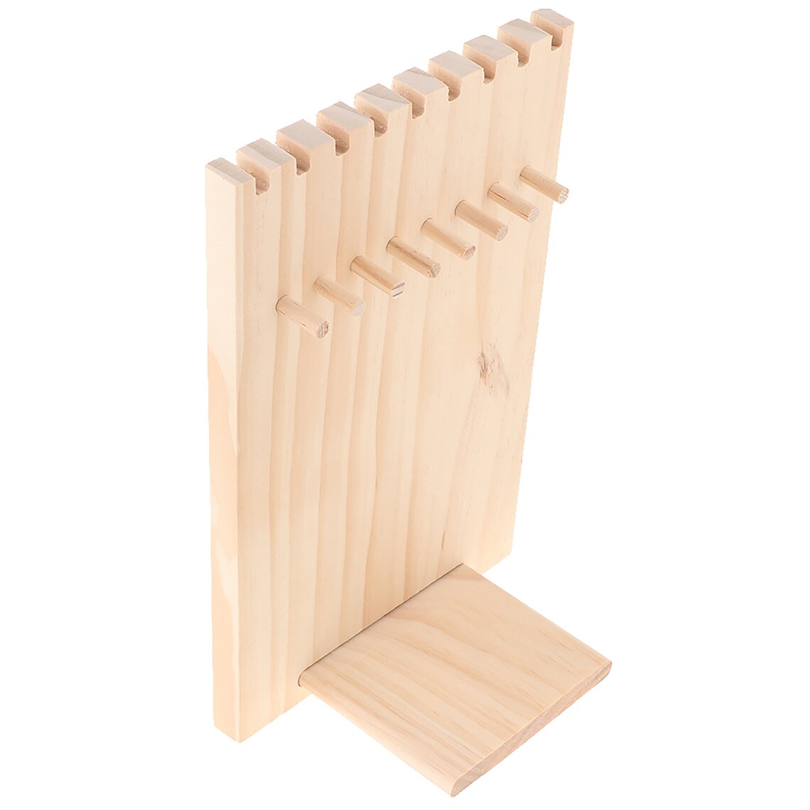 Wood Jewelry Display Stand Multiple Necklace Holder Rack - Etsy