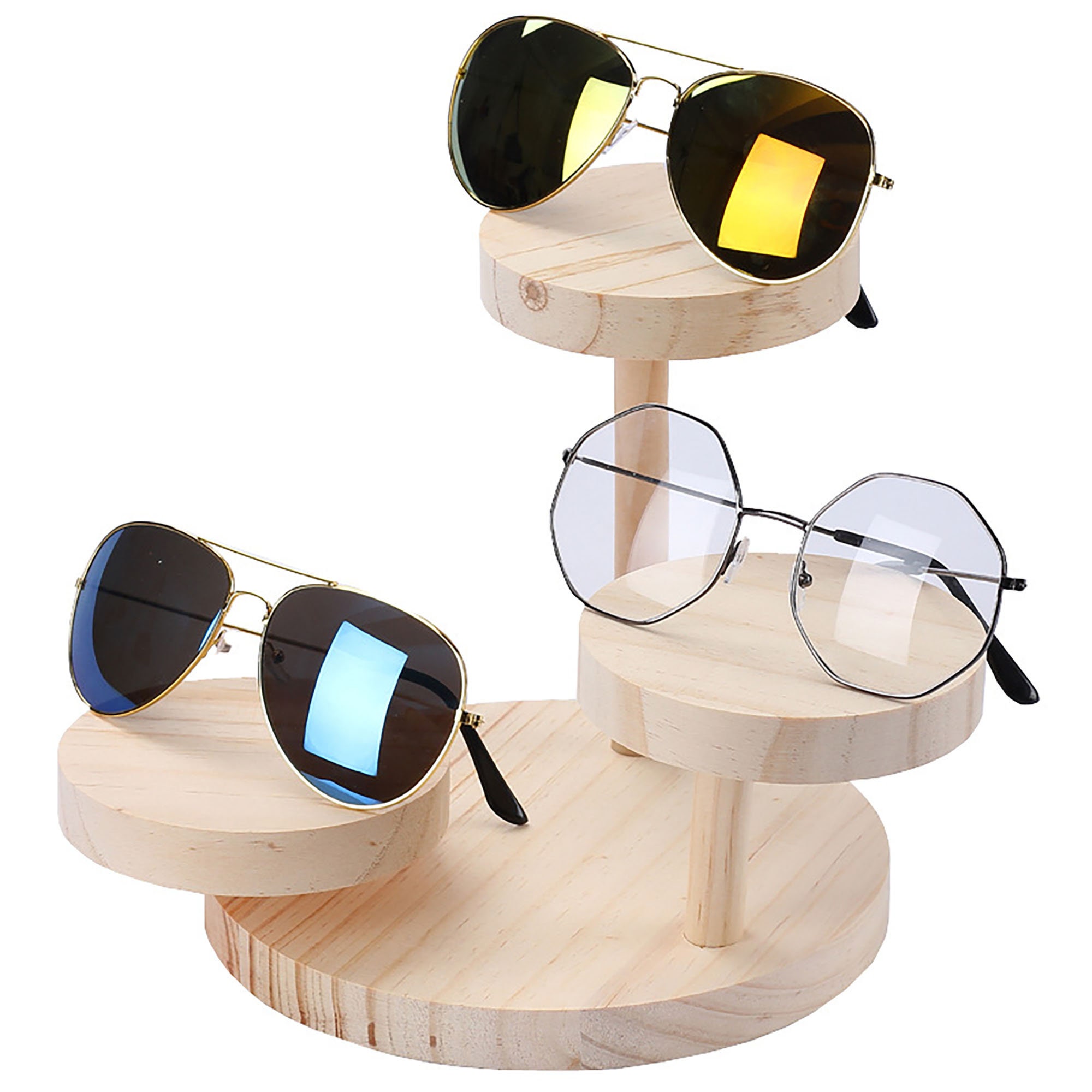 Sunglasses Display Rack Wooden Eyewear Display Stand Bamboo - Etsy