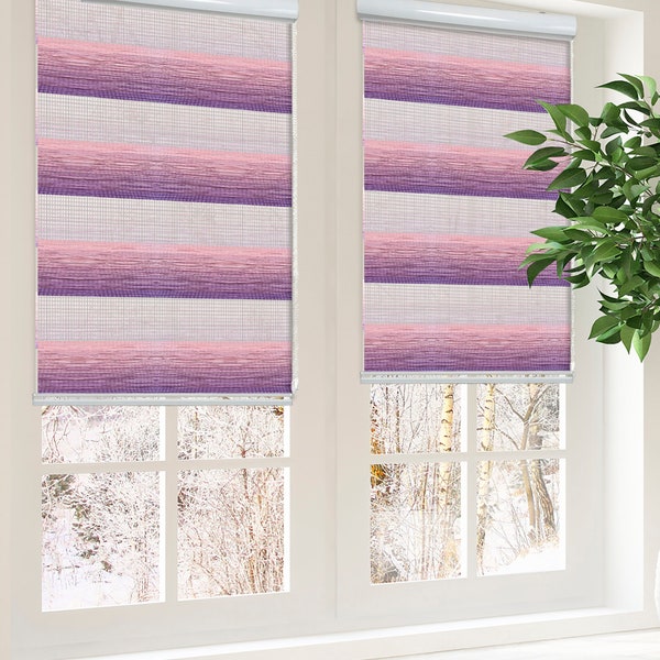 Pink Roman Shades - Etsy