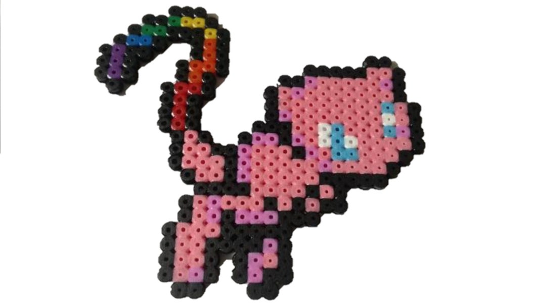 Pride Pokemon Series Mew Pride Flag Inspired Hama Beads - Etsy