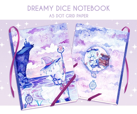 A5 Dreamy Dice Notebook - Etsy