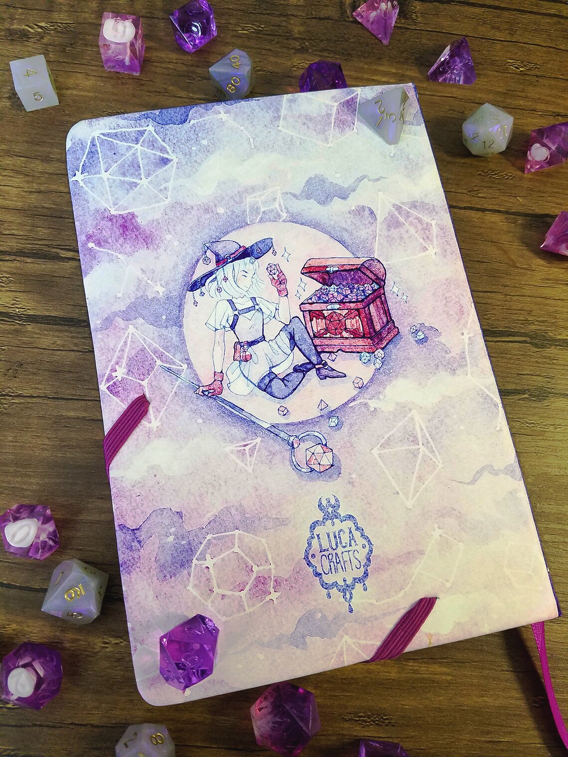 A5 Dreamy Dice Notebook - Etsy