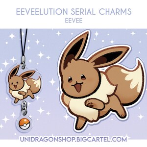 Eeveelution Charms - Etsy