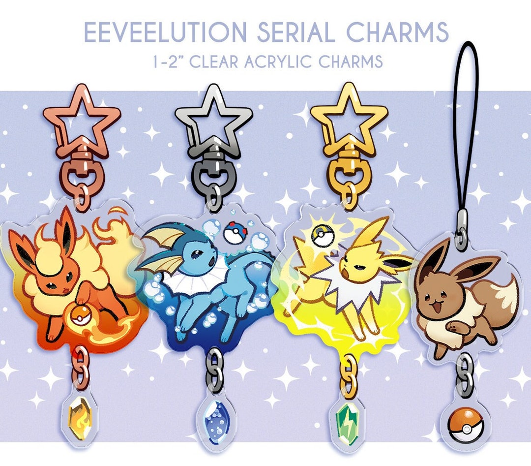 Eeveelution Charms - Etsy