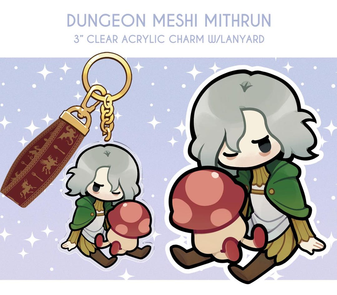Dungeon Meshi Mithrun Charm - Etsy