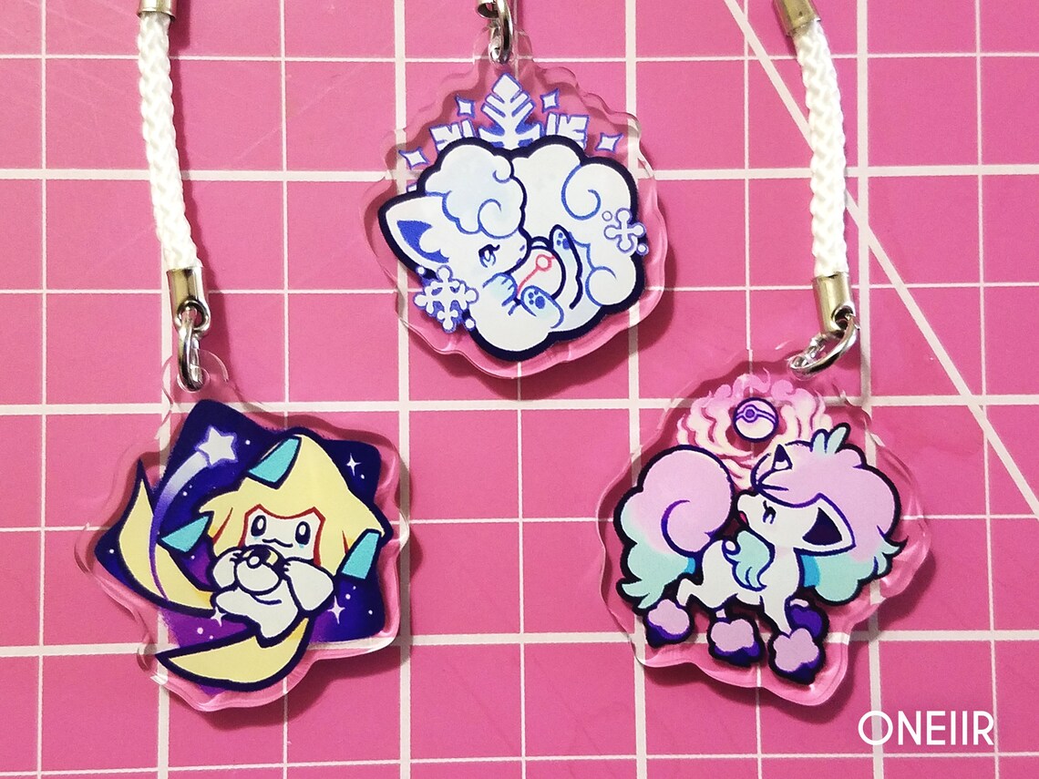 Pokemon Phone Charms - Etsy