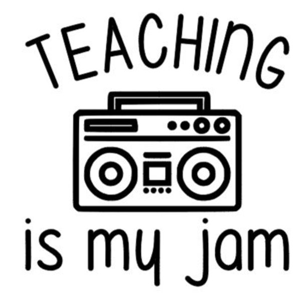 Teaching is My Jam Svg - Etsy