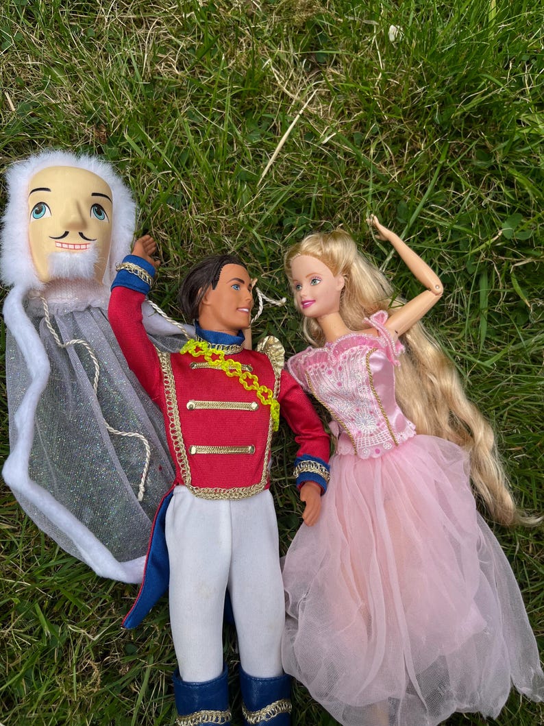 Read Description Barbie in the Nutcracker Ballerina Clara Doll and Eric Ken Bundle Vintage - Etsy
