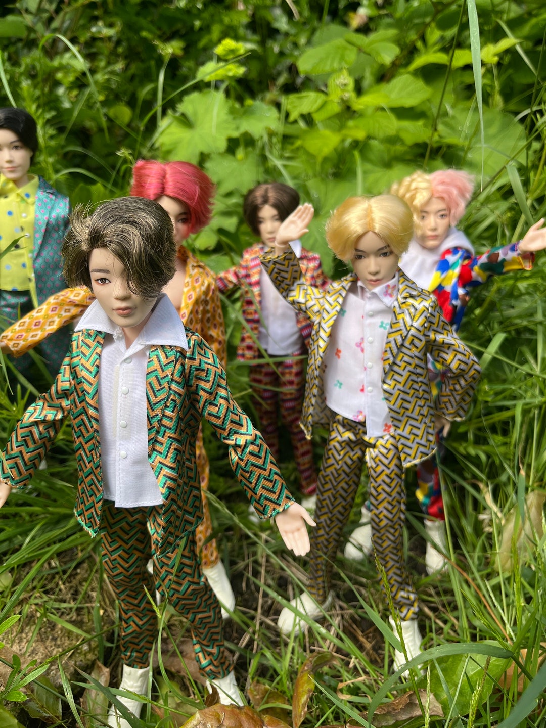 BTS Mattel Dolls Bundle K-pop Collector Idol Bangtan Boys Collectible ...