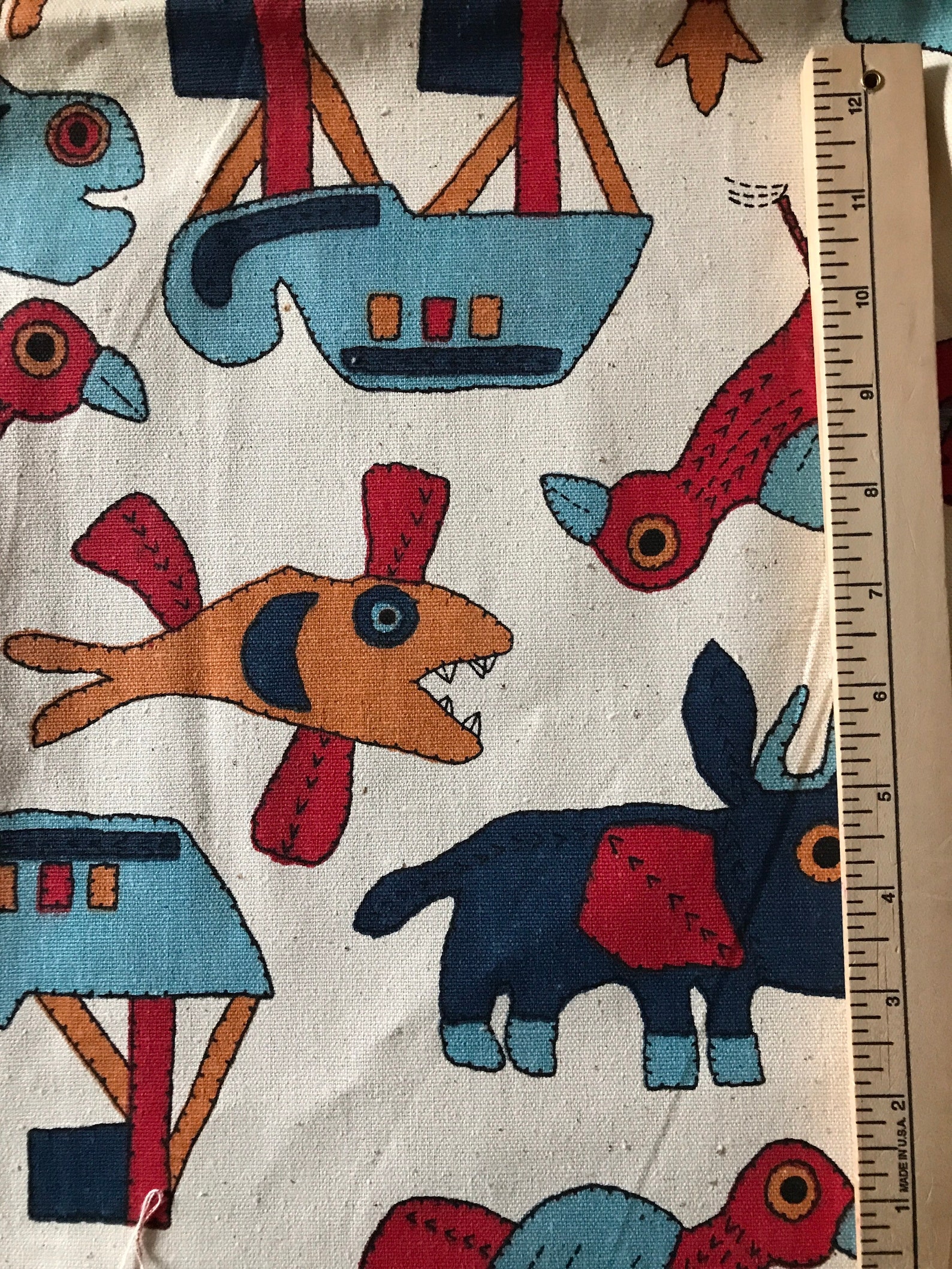 Fun Primitive Animal Print - Etsy