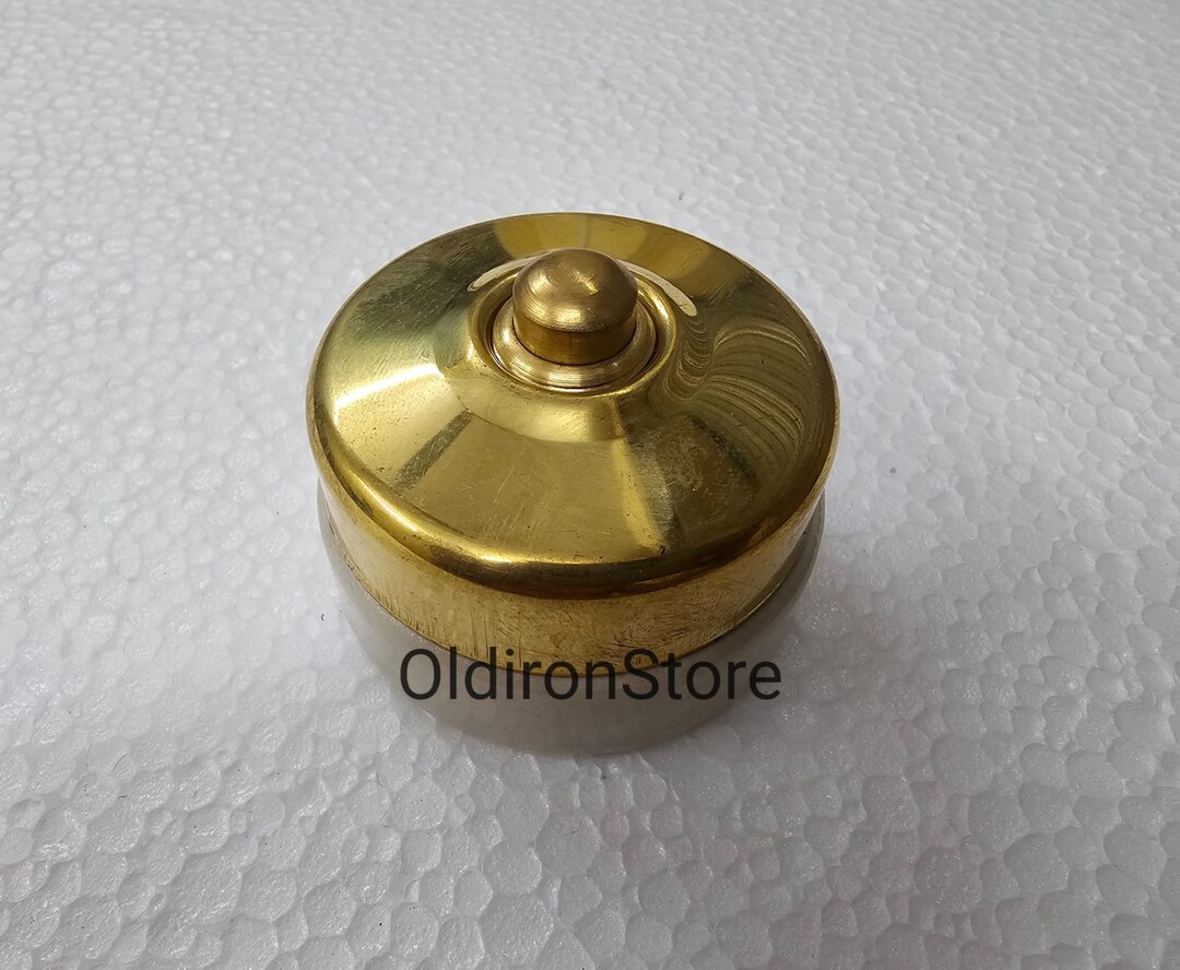 Vintage Brass Flush Bell Push Switch - Etsy