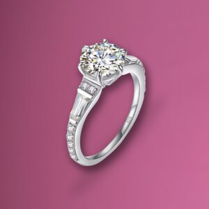 Princess Beatrice Engagement Ring, Handmade Jewelry, Bridal Ring ...