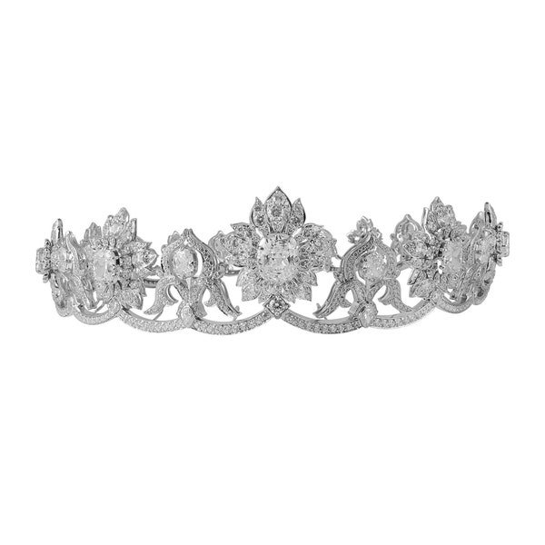 Flower Tiara - Etsy