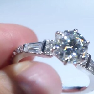 Princess Beatrice Engagement Ring, Handmade Jewelry, Bridal Ring ...
