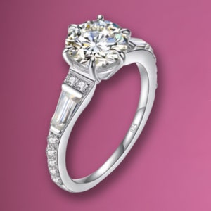 Princess Beatrice Engagement Ring, Handmade Jewelry, Bridal Ring ...