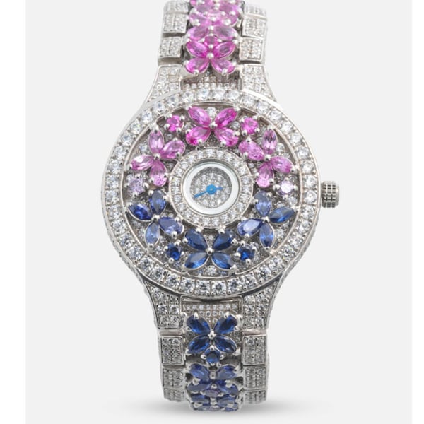 Lab Diamond Watch - Etsy