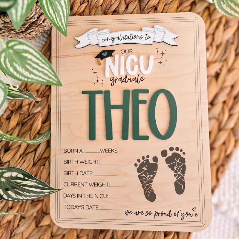 Nicu Graduate - Etsy