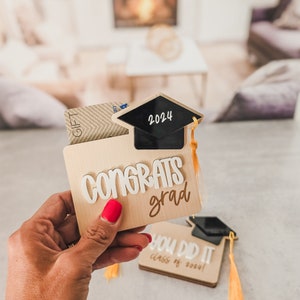 Graduation Money Holder, Money Card Holder, Graduation Gifts, Custom ...