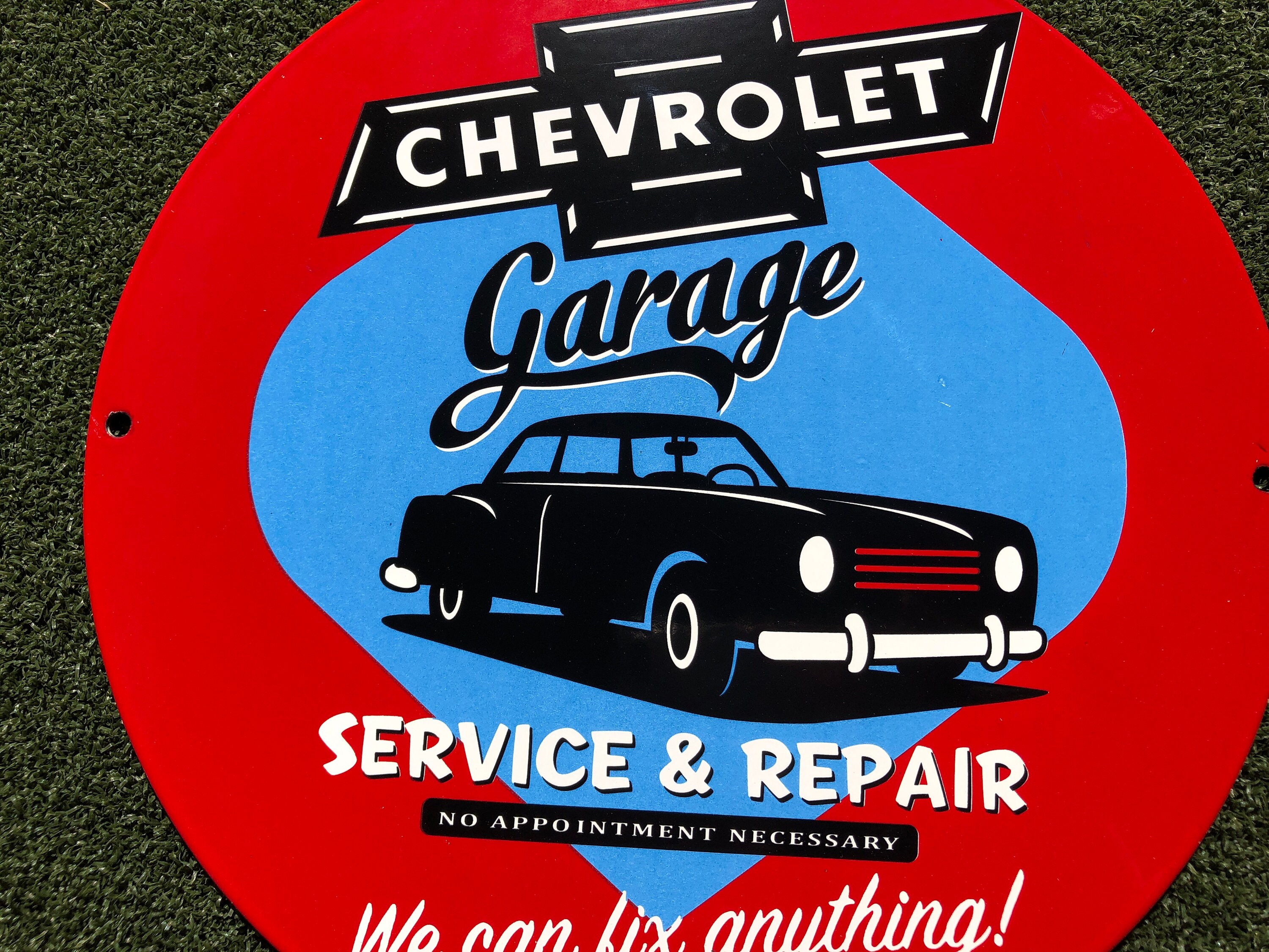 Chevrolet Garage Vintage Style Service & Repair Porcelain - Etsy