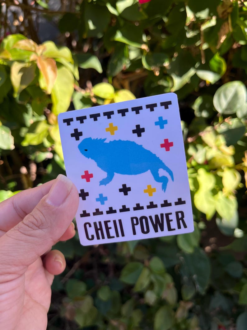 Cheii Power Waterproof Vinyl Sticker - Etsy