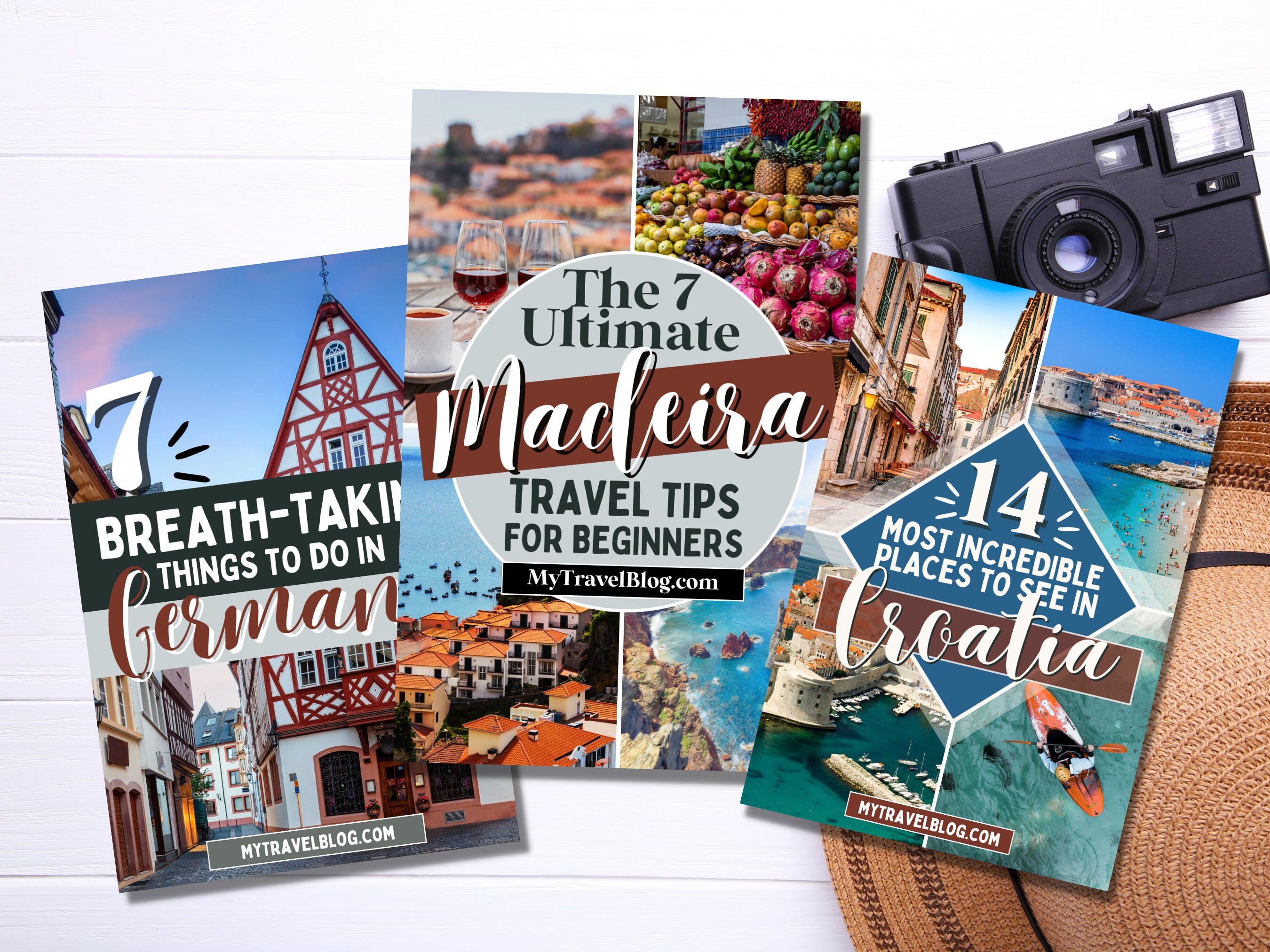 10 Travel Templates, Pinterest Templates, Pinterest Pin Templates ...