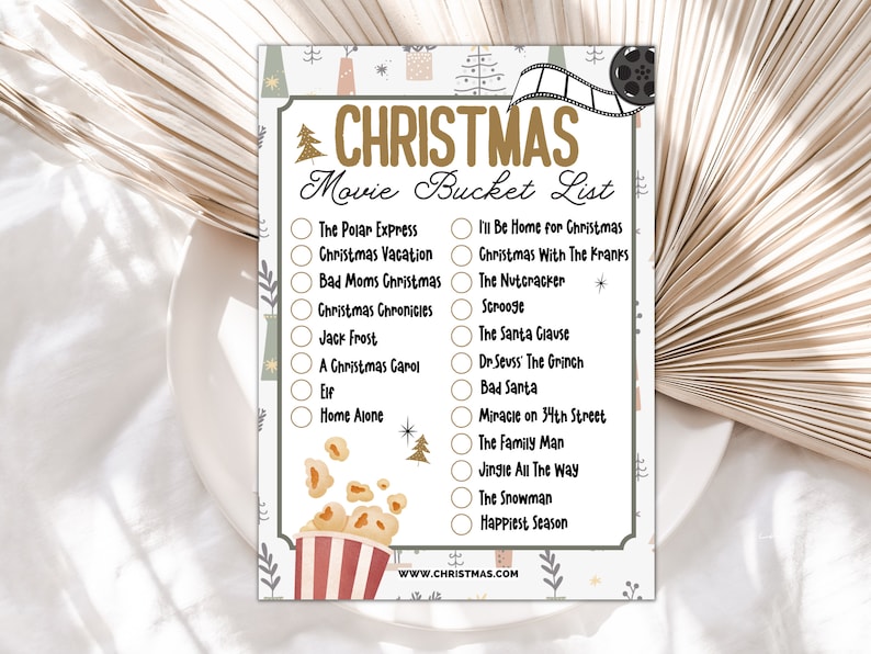 Christmas Movie List, Winter Bucket List, Christmas Movies Bucket List ...