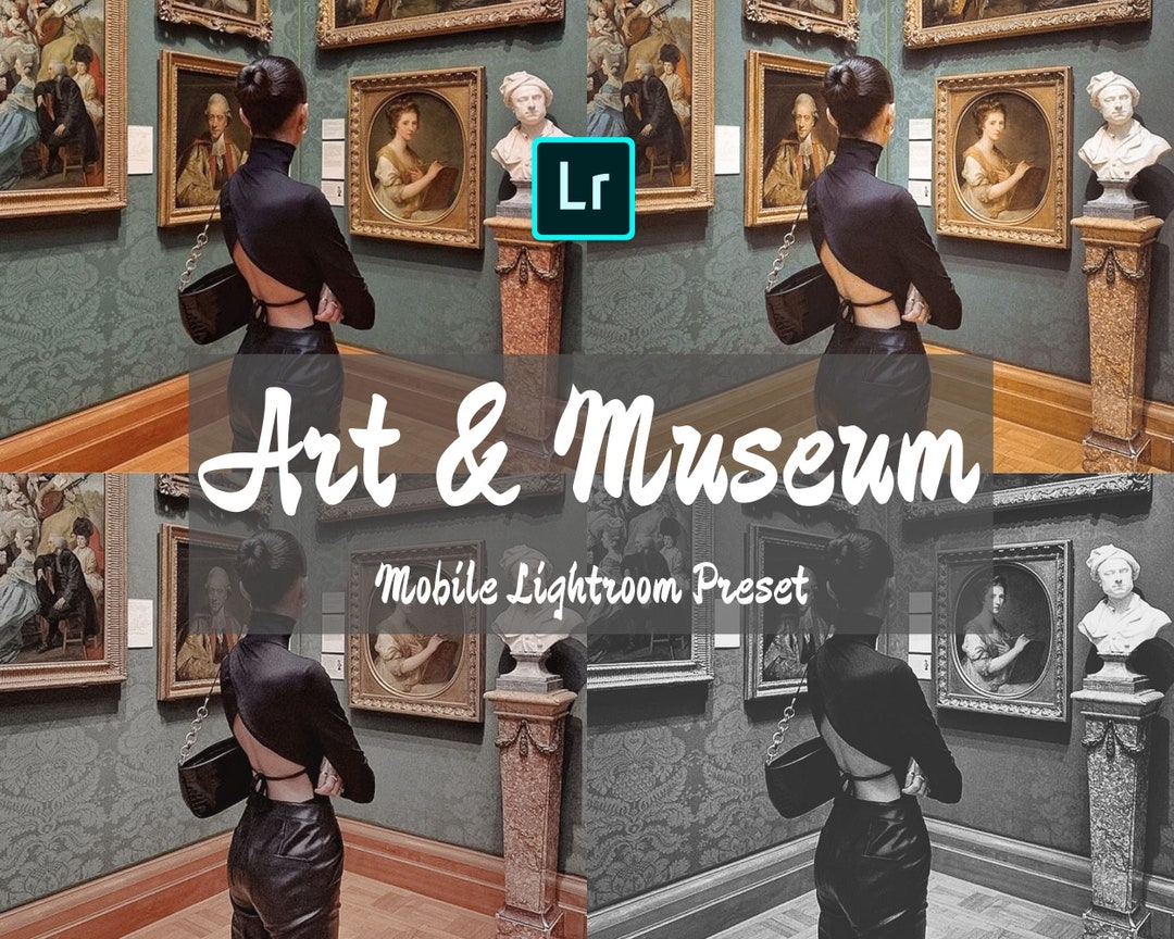 10 Museum Mobile Lightroom Presets, iPhone DNG Preset, Vsco Instagram ...