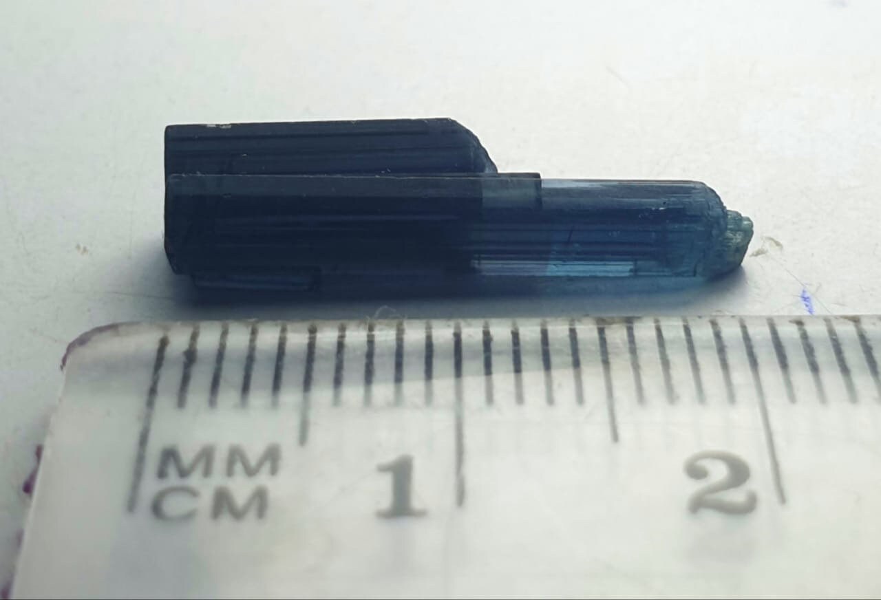 Tourmaline Crystal Indicolite Color - Etsy