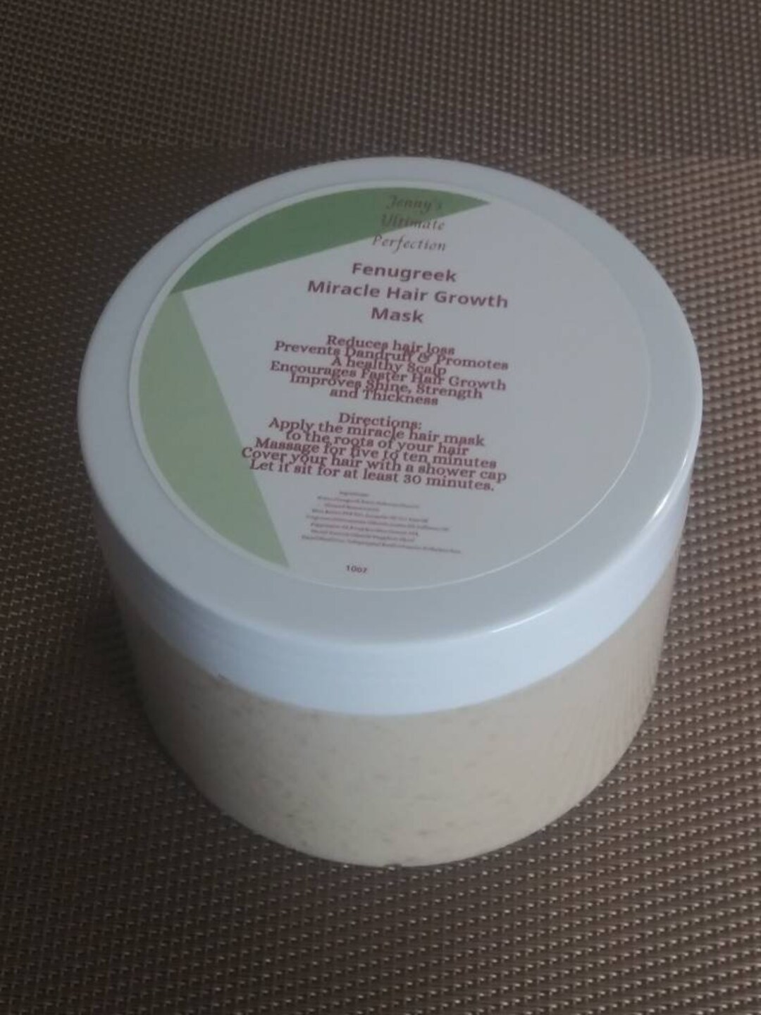 Fenugreek Miracle Hair Growth Mask - Etsy