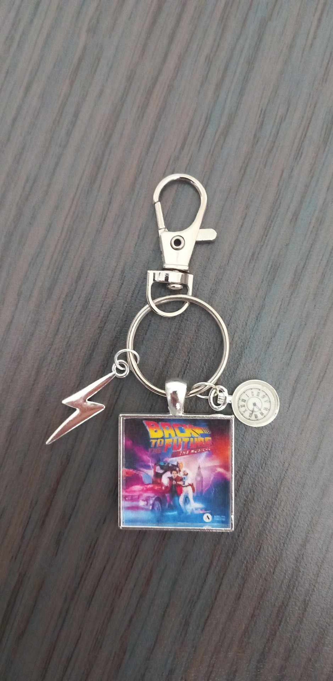 Handmade Back to the Future the Musical Keyring - Etsy