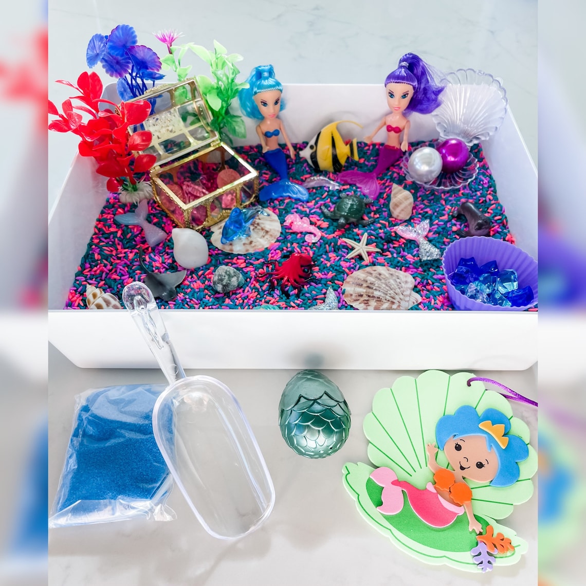 Mermaid Magic Sensory Kit - Etsy