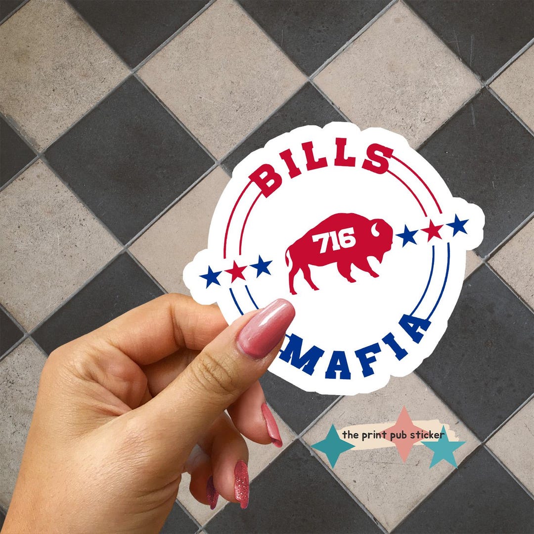 716 Mafia Vinyl Sticker | Holographic | Sports | Vintage Style | Mafia ...