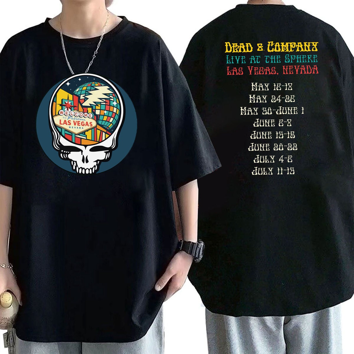 Dead & Company Live at the Sphere 2024 Tour Sweatshirt, Dead and ...