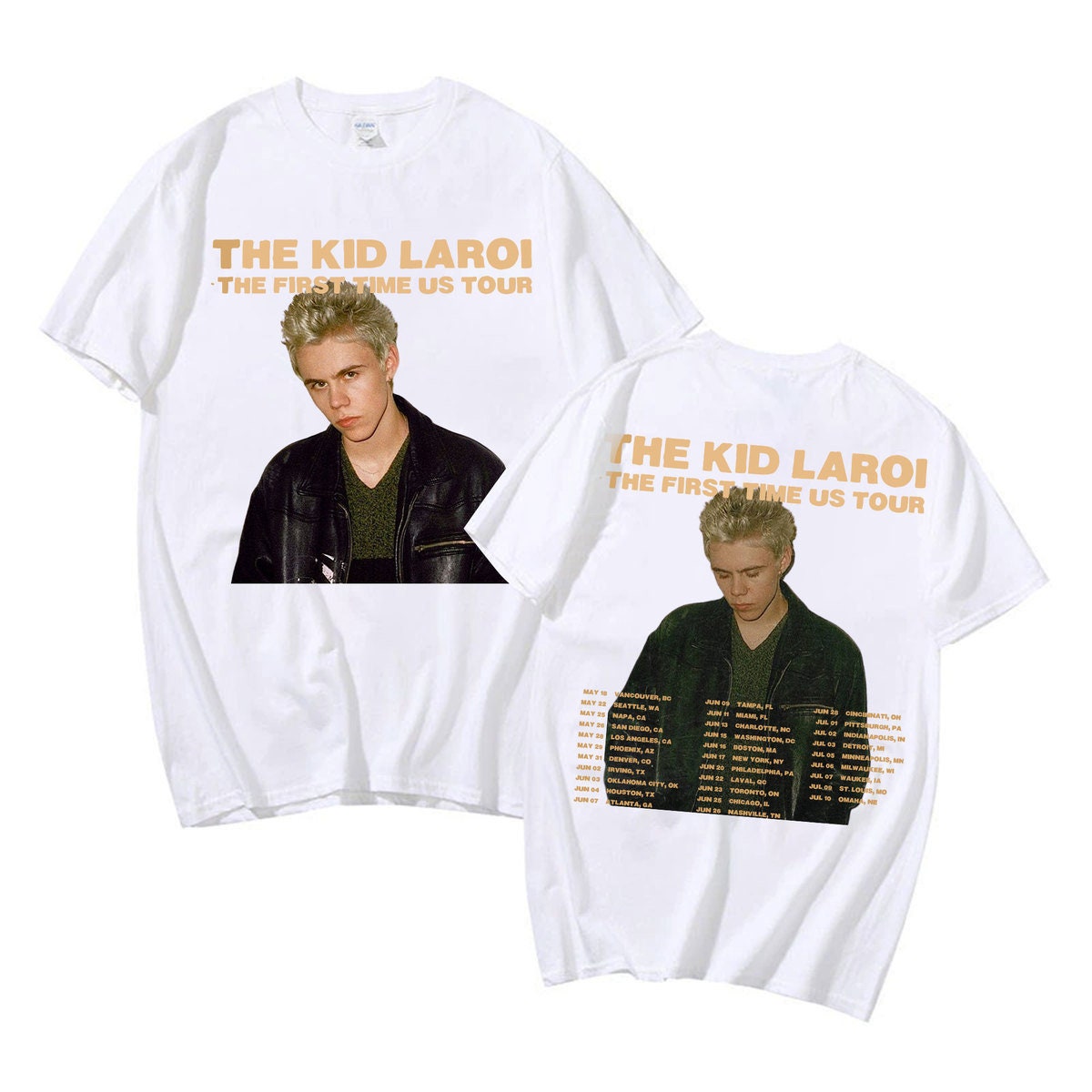The Kid Laroi The First Time Tour 2024 Shirt, The Kid Laroi 2024 ...