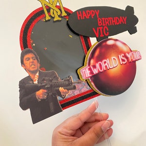 Scarface | Tony Montana Cake Topper Shaker - Etsy