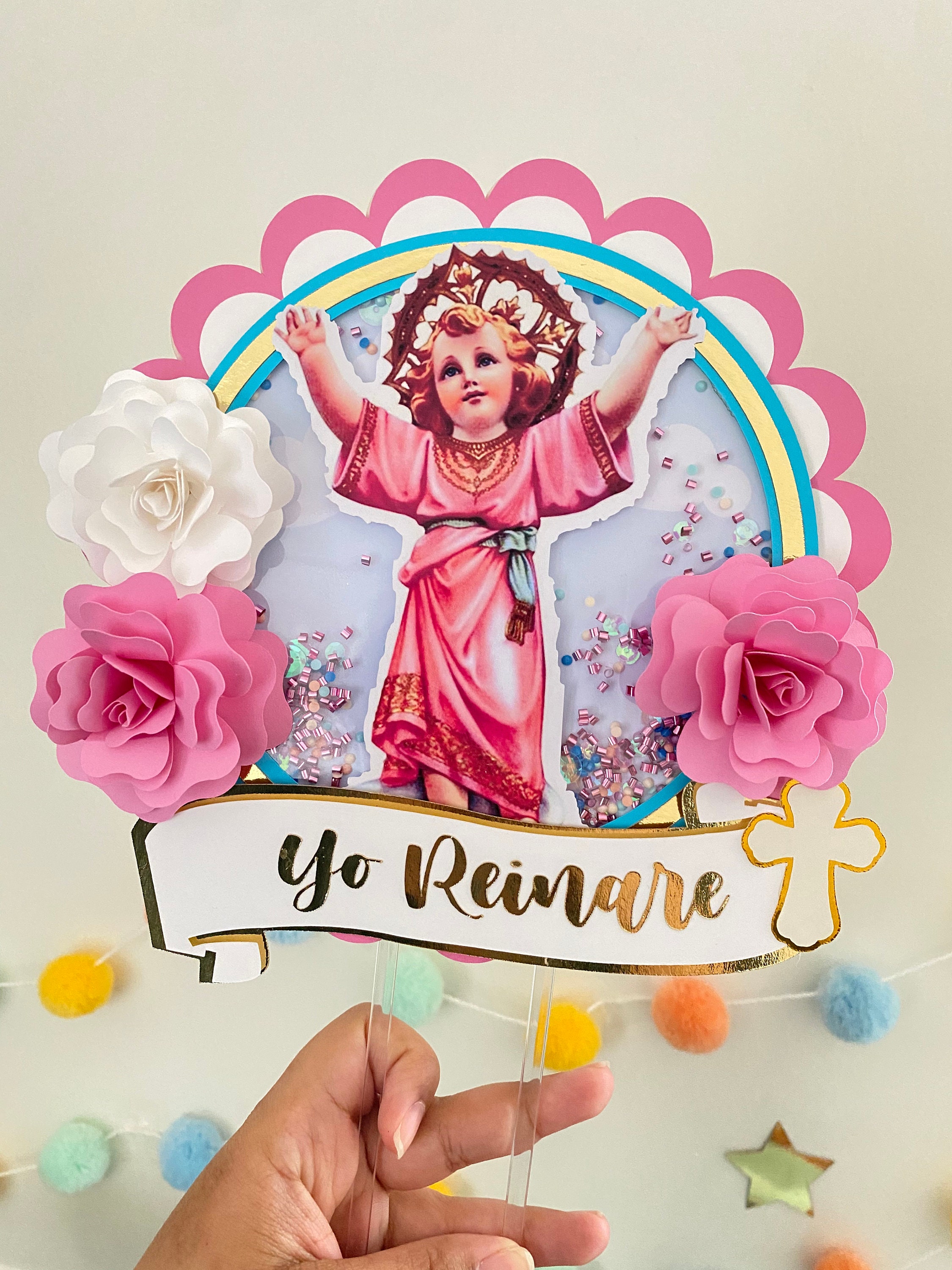 Cake Topper Divino Nino Jesus/ Christ Child - Etsy