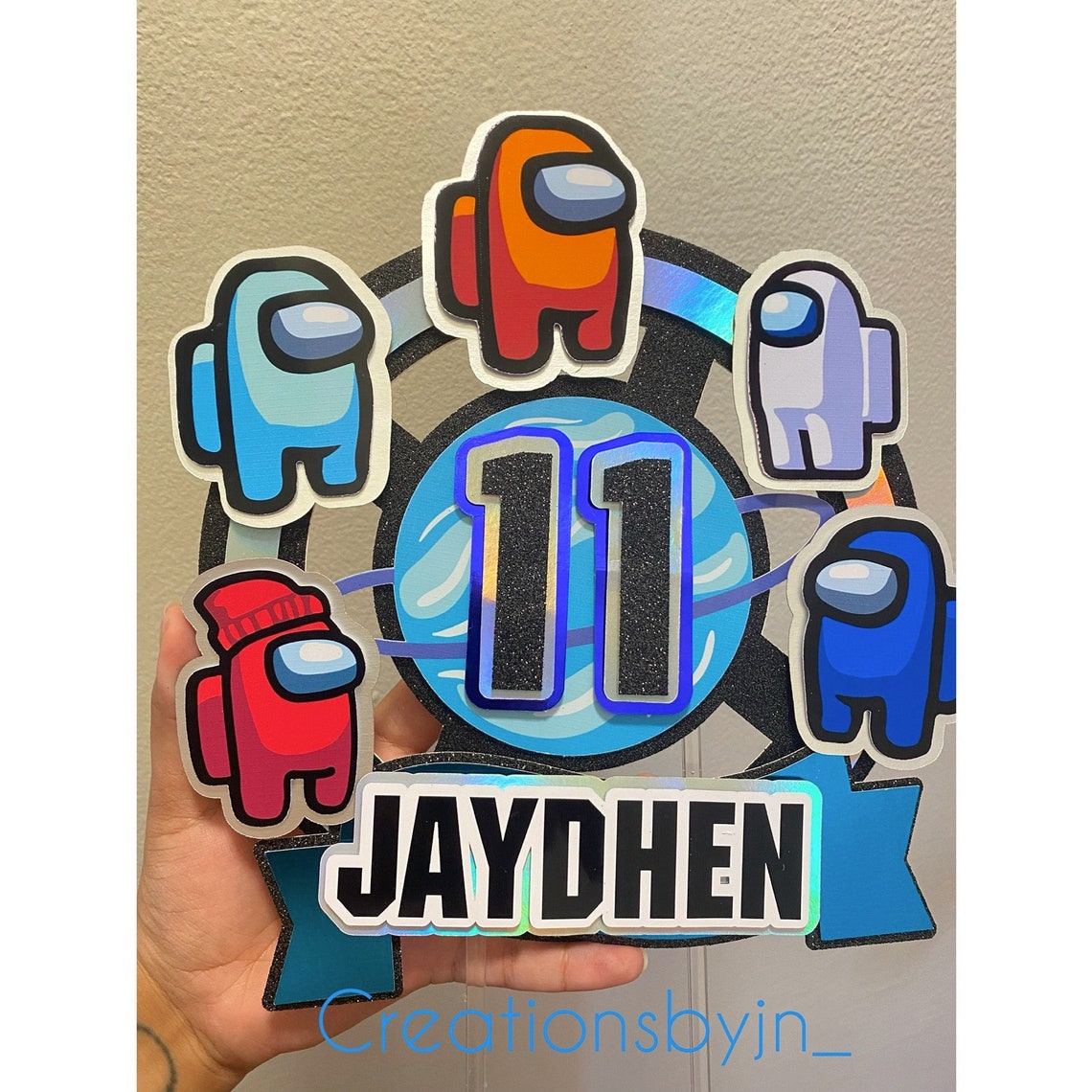 Among Us Cake Topper - Etsy