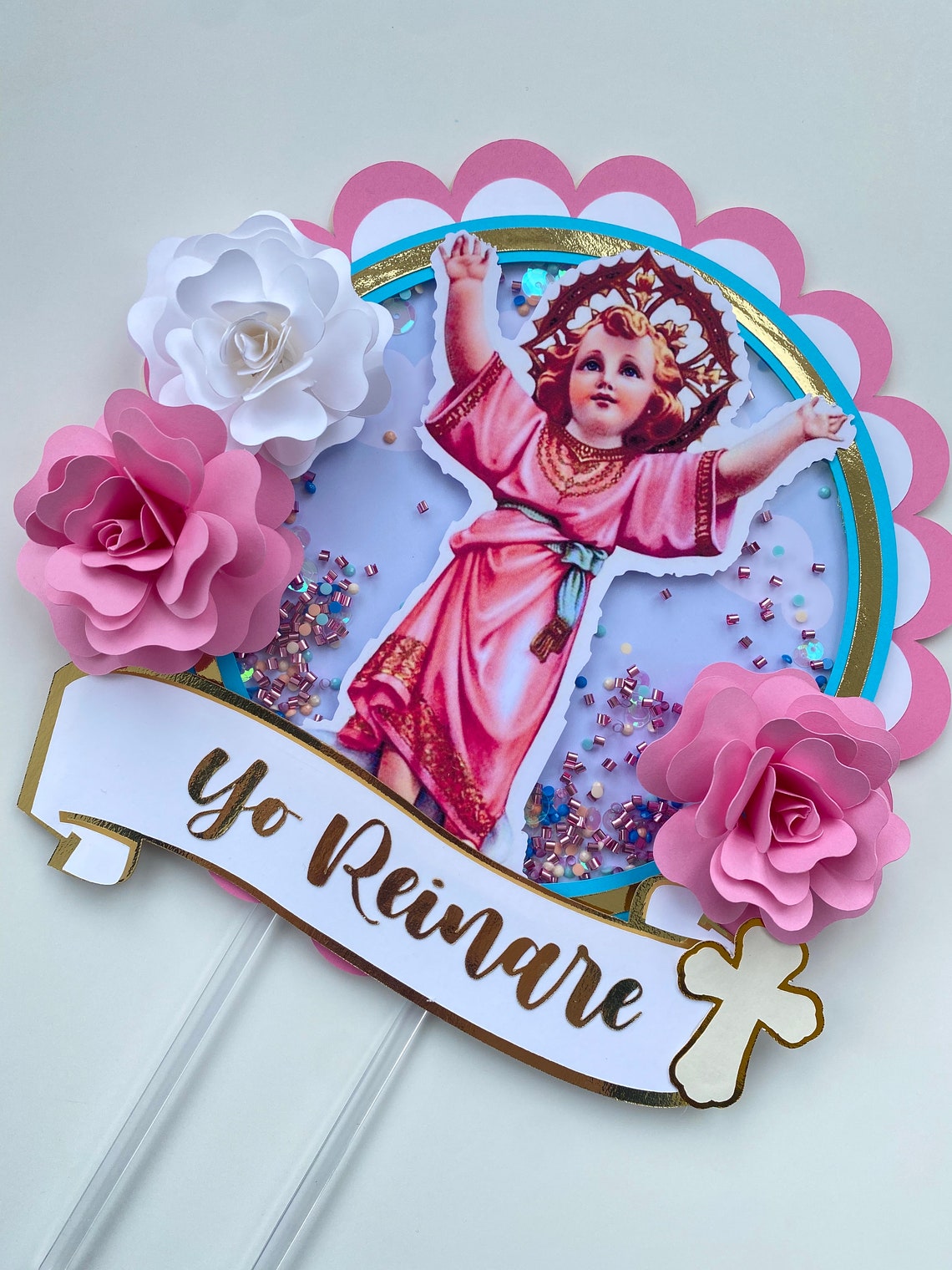 Cake Topper Divino Nino Jesus/ Christ Child - Etsy