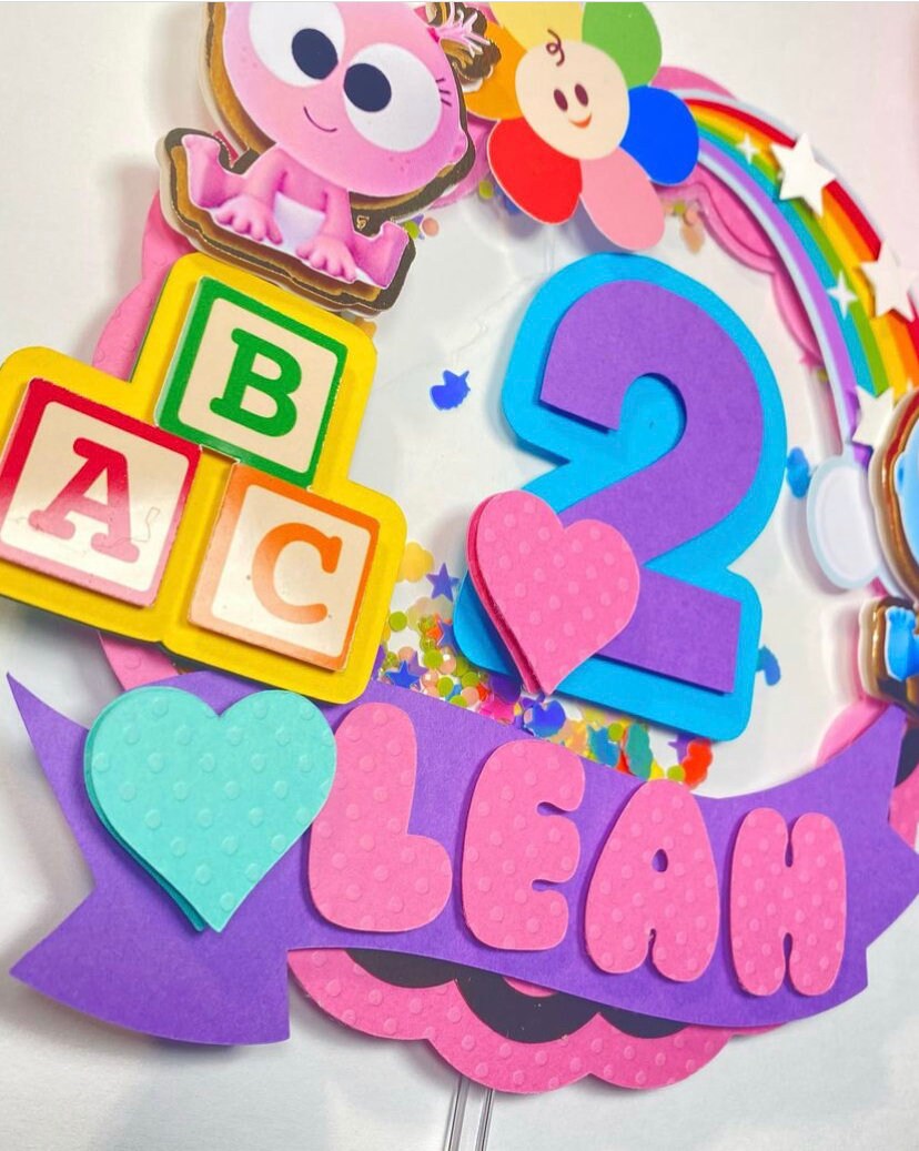 Baby First Cake Topper Shaker - Etsy