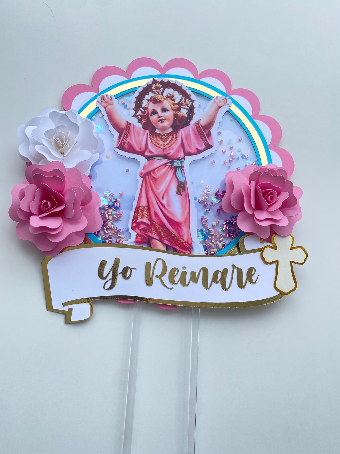 Cake Topper Divino Nino Jesus/ Christ Child - Etsy