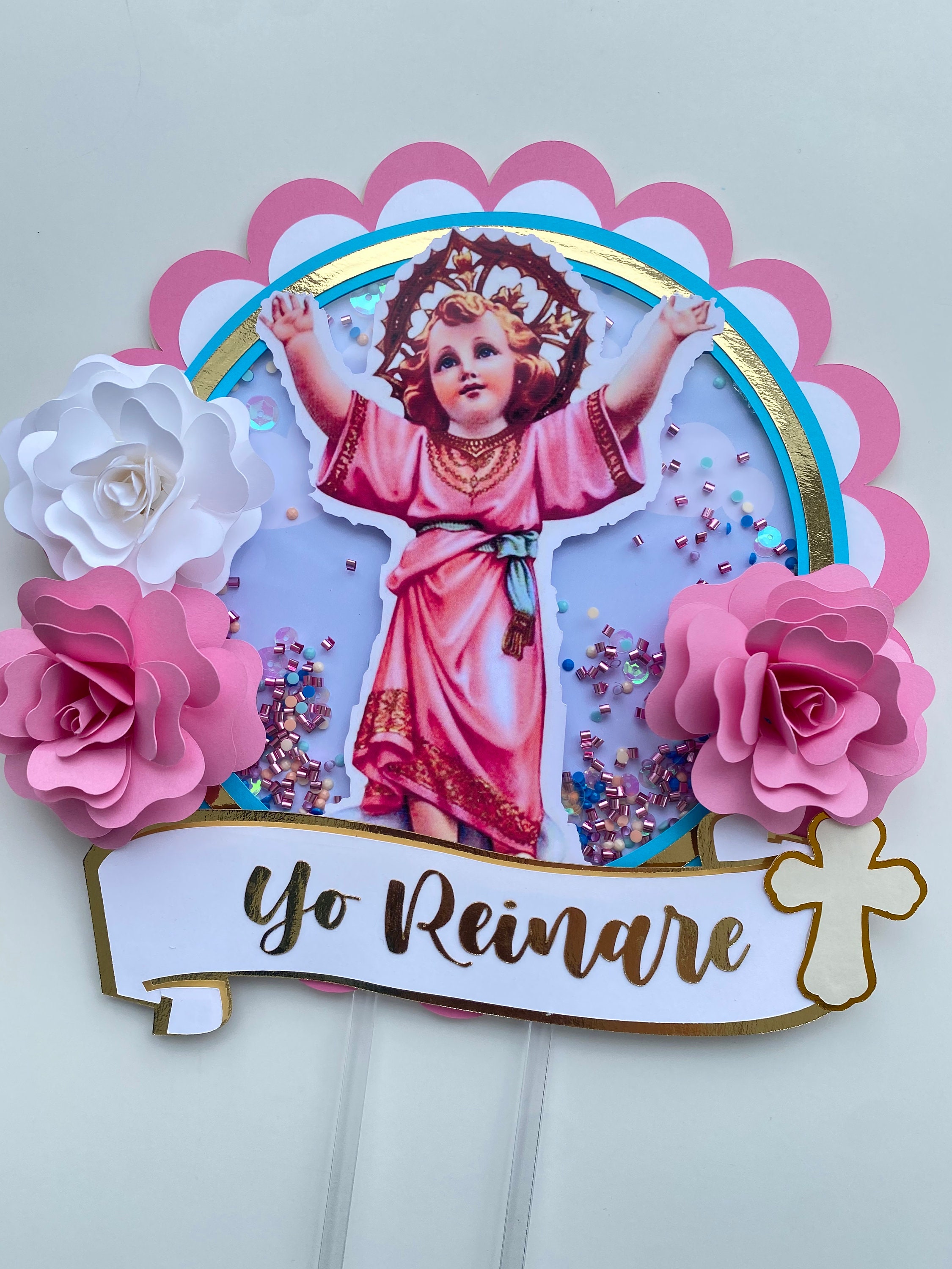 Cake Topper Divino Nino Jesus/ Christ Child - Etsy