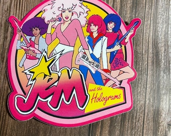 Jem and the Holograms Svg | Etsy