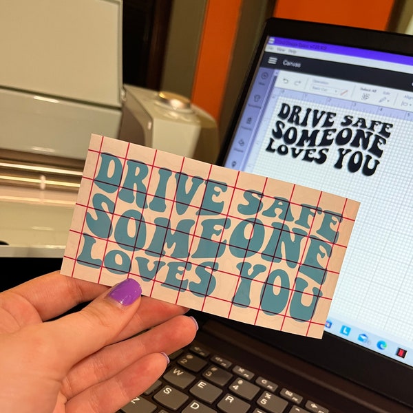 Drive Safe, Someone Loves You Car Decal - Etsy
