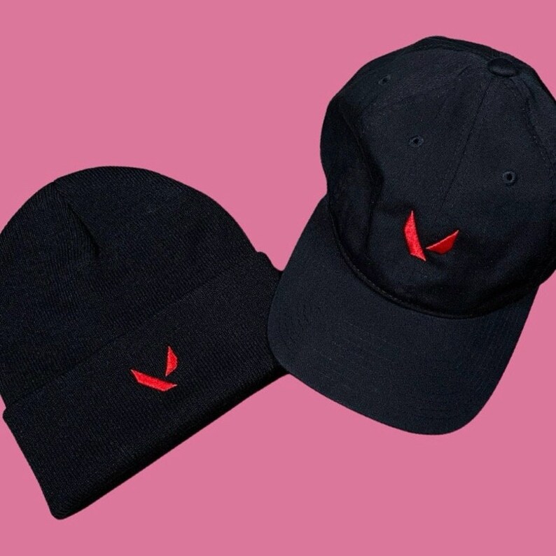 EMBROIDERY DST FILE Valorant Logo for Hat/beanie Size - Etsy