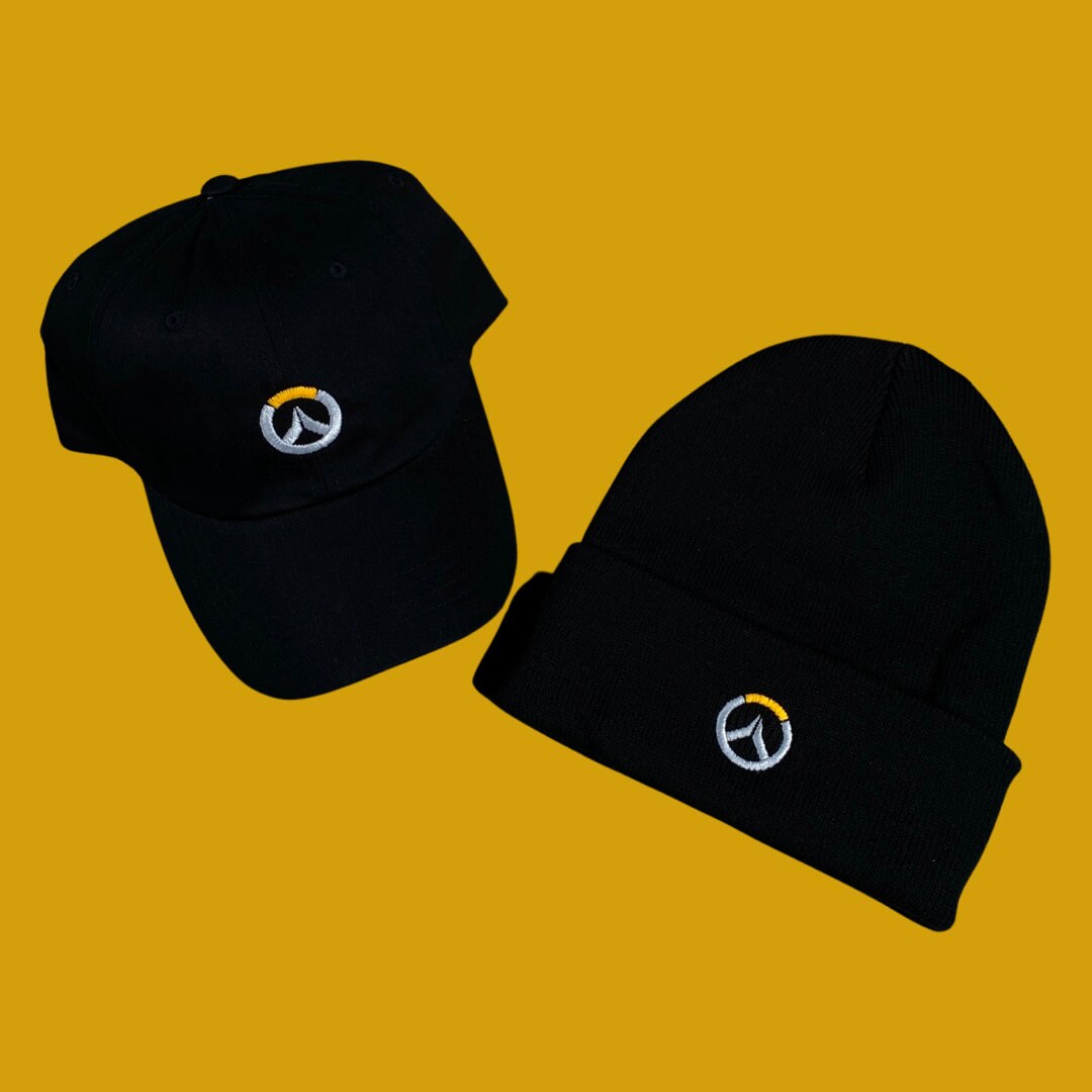 OVERWATCH Gaming Merch Embroidered Hats and Beanies in Black - Etsy