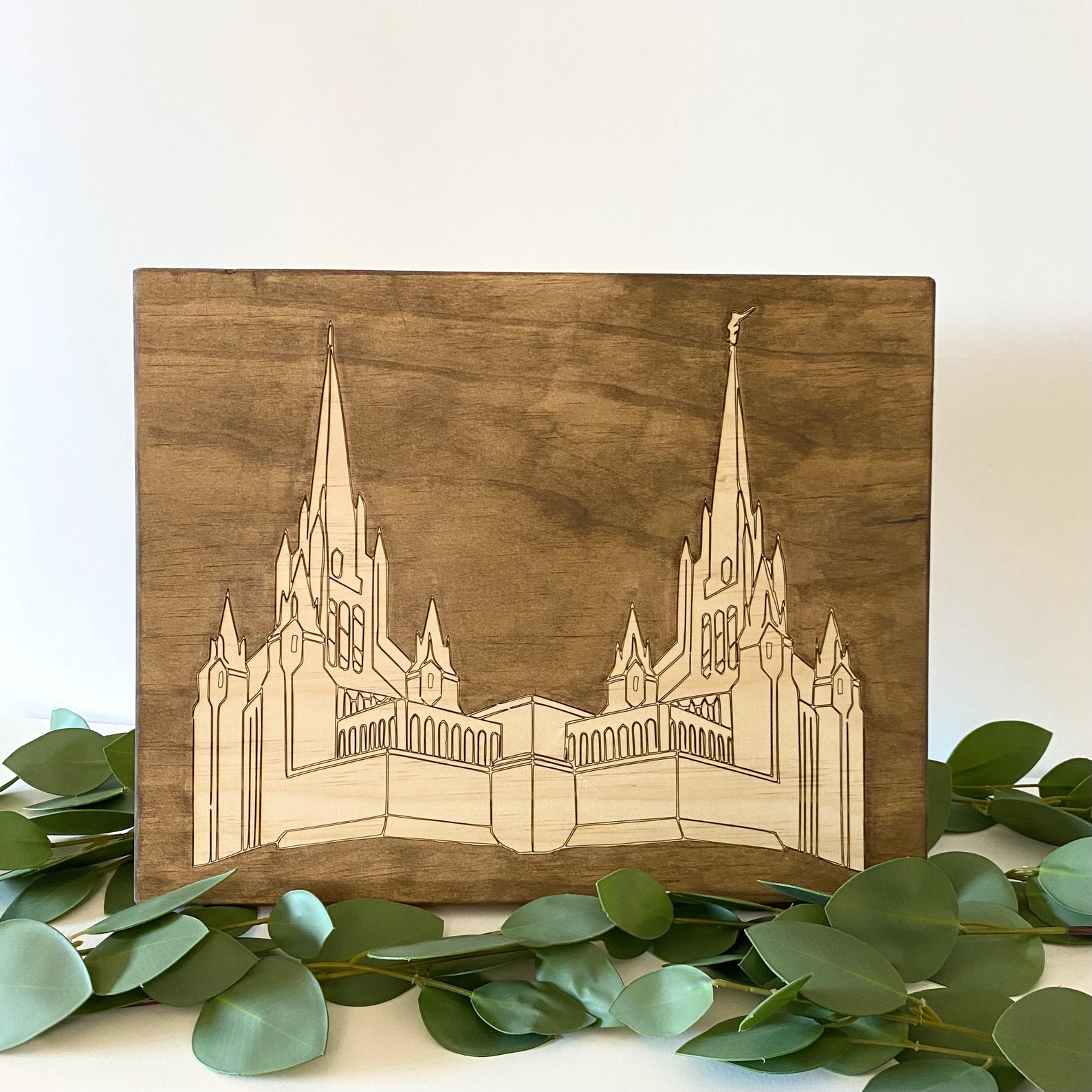 LDS Temple, LDS Gift, Temple Wall Art, LDS, Salt Lake Temple, Baptism ...