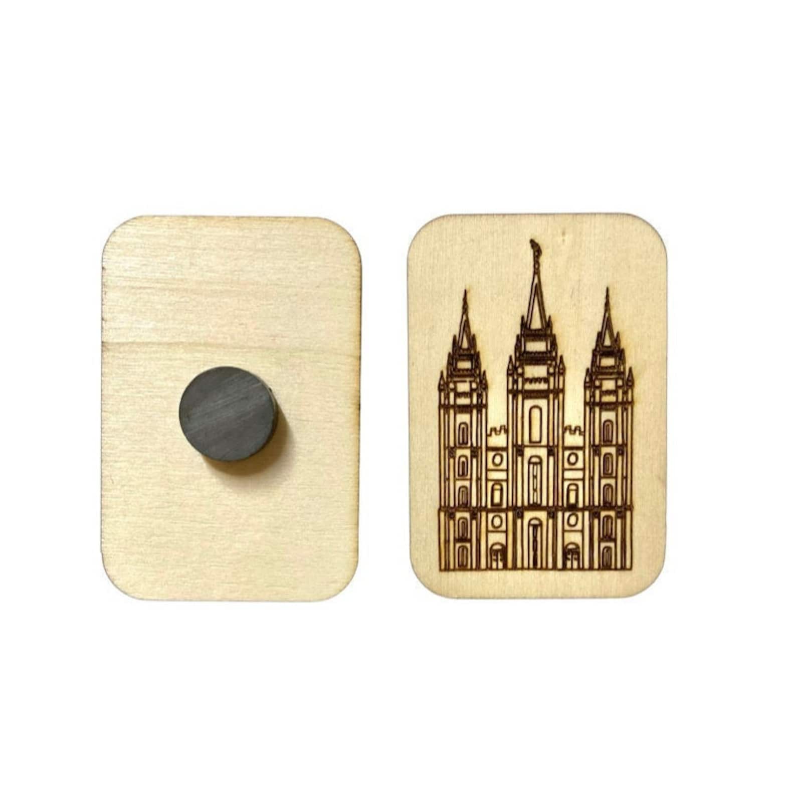 LDS Temple Magnet LDS Gift Church of Jesus Christ of Latter - Etsy